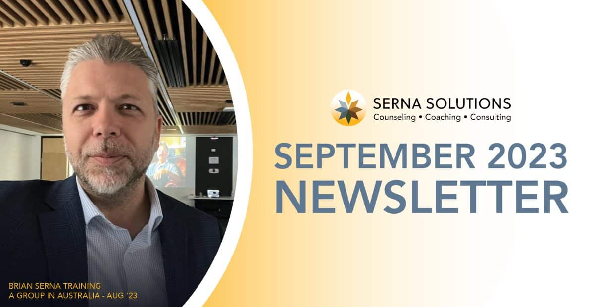 Newsletter – Serna Solutions LLC